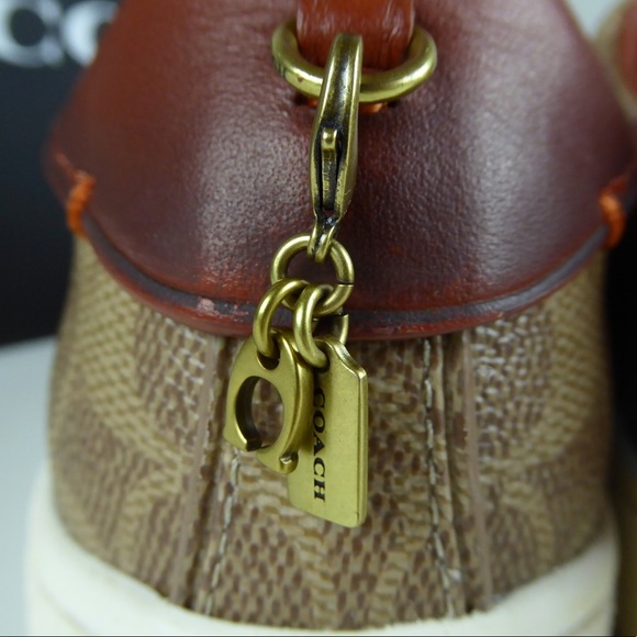 Coach | Shoes | Coach C1 Signature C Logo Sneakers Shoes Nib | Poshmark
